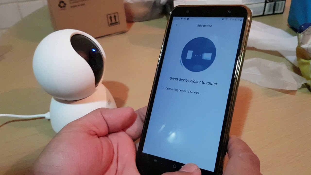 Xiaomi home ip camera mi home security camera - YouTube