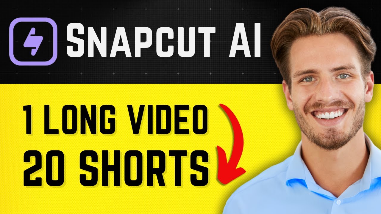 Convert Long Video to Short Video AI (for FREE) with Snapcut AI - YouTube