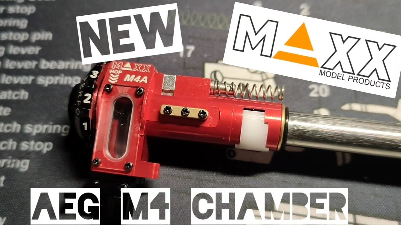 New MAXX MODEL M4A Hop-Up Chamber | Airsoft Tech - YouTube