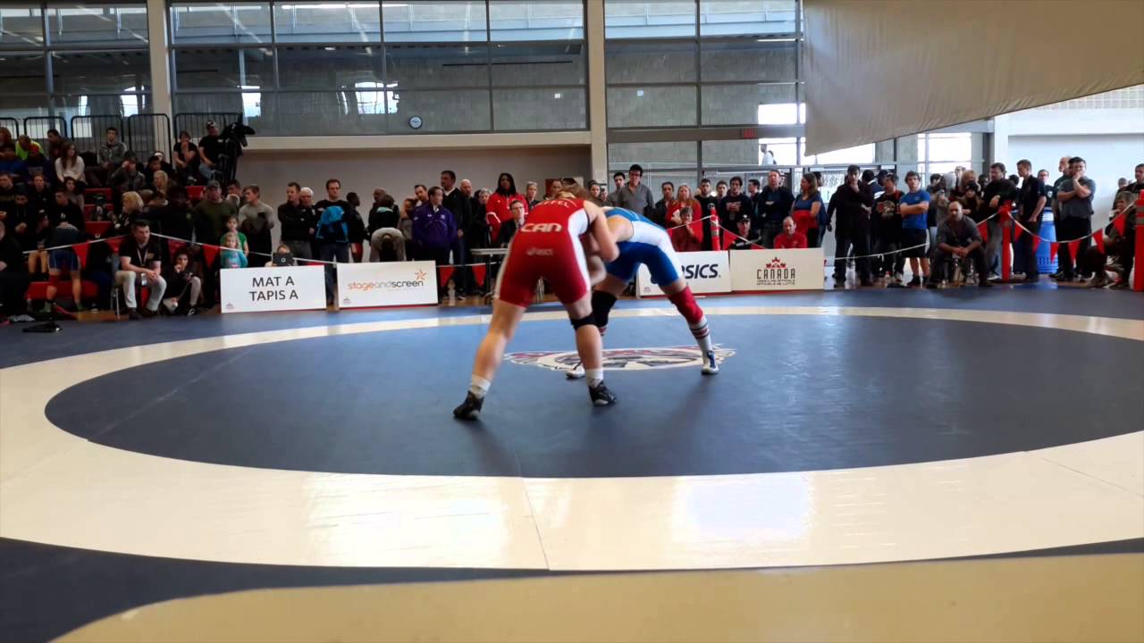 2015 Senior National Championships: 63 kg Haley Heffel vs. Celeste ...