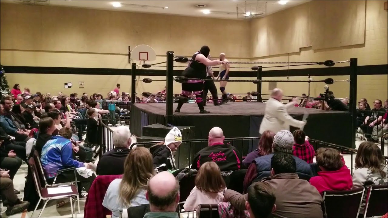 Jim Nye Vs Puf in a Blindfold Match - Barrie Wrestling November 10 ...