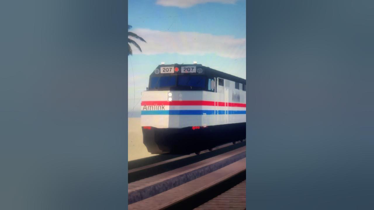 Amtrak Floridian Train 41 with F40PHs and Superliners on Roblox Generation Trains - YouTube