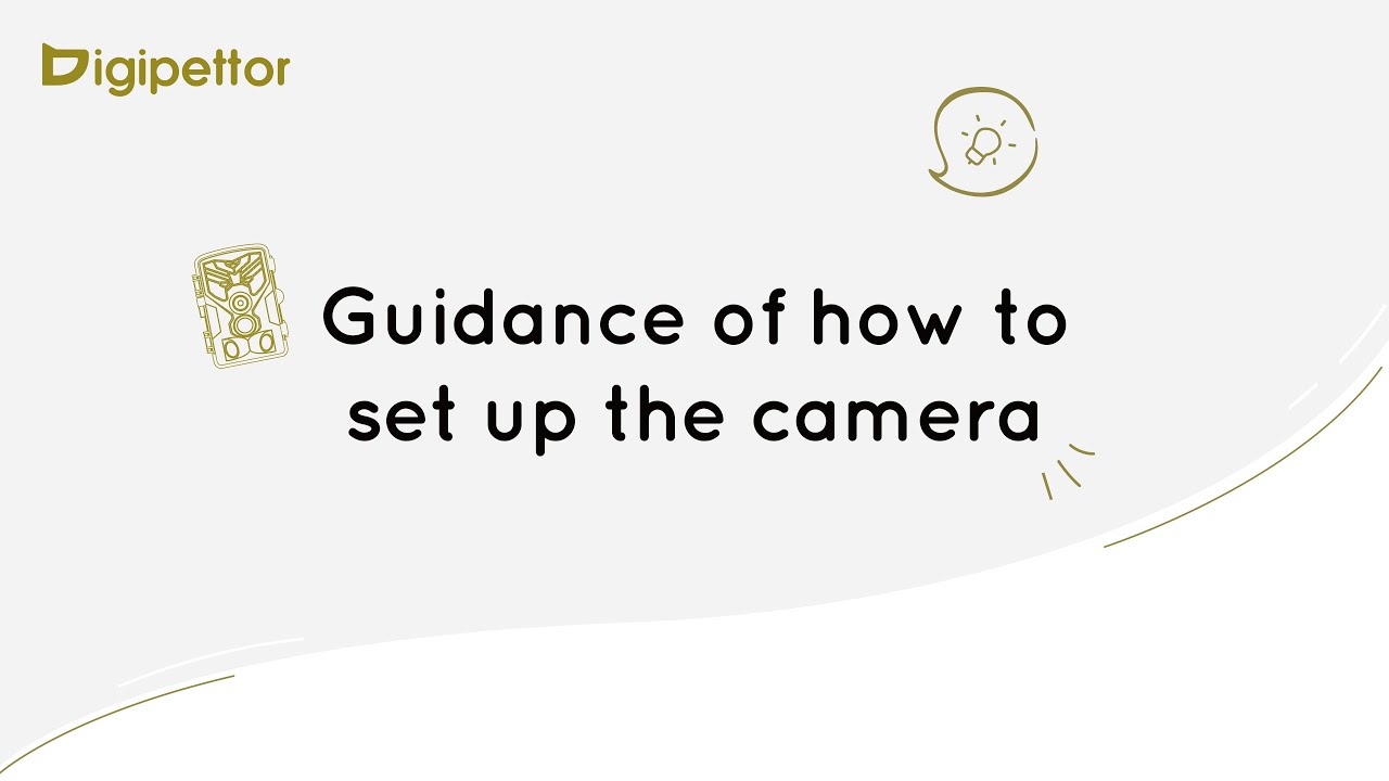 How to set up Digipettor 4G cellular trail camera? - YouTube