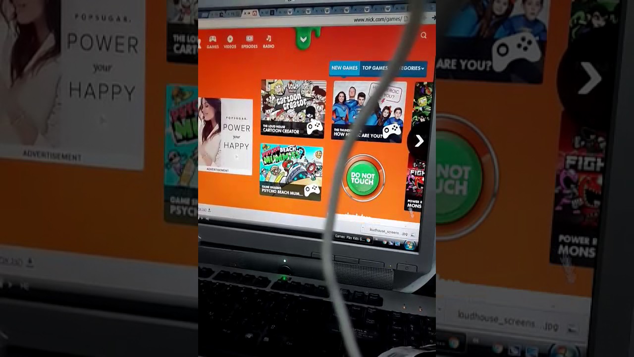 Last halloween : nick.com do not touch - YouTube