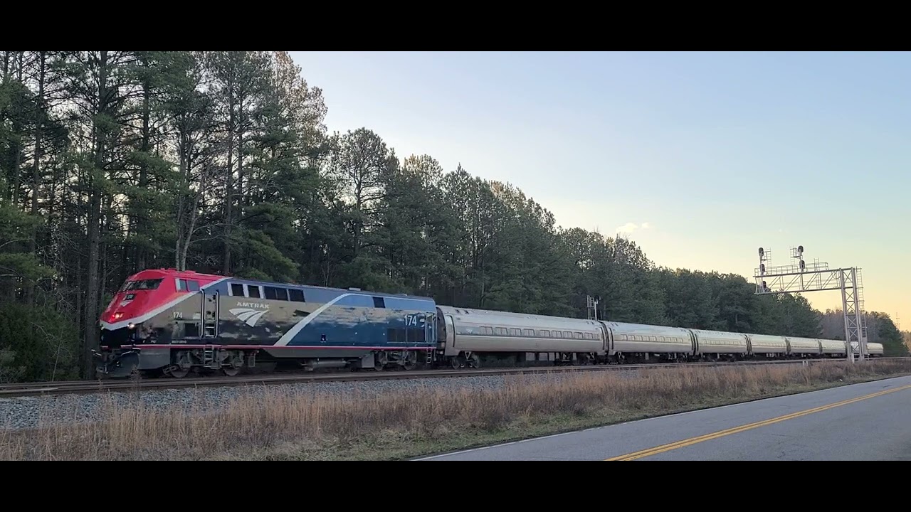 Phase VII P42 leading Amtrak's morning Norfolk Bus. BX Tower ...