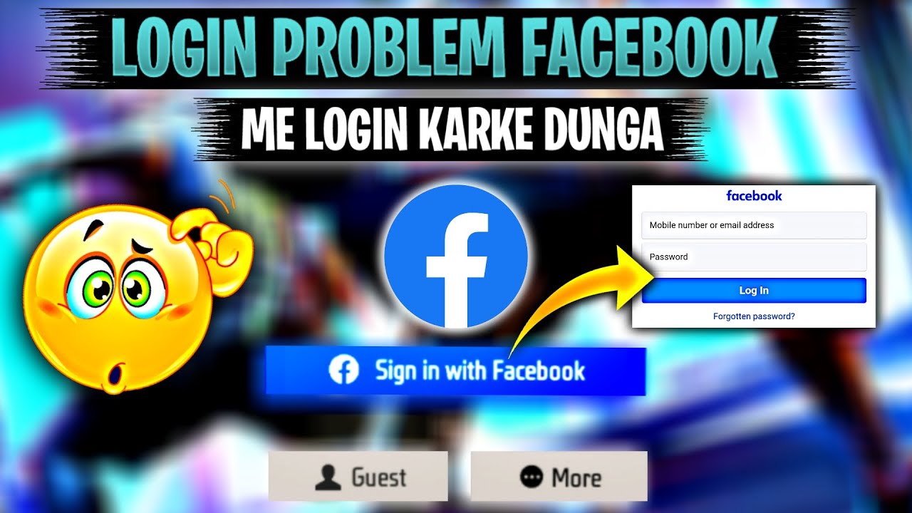 login problem with Facebook in ff | Free Fire Facebook Login Problem ...
