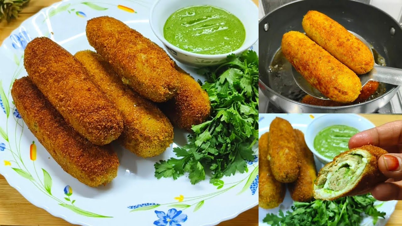 Ramadan Special Chicken Cheesy Shahi Roll Recipe | Chicken Starters ...