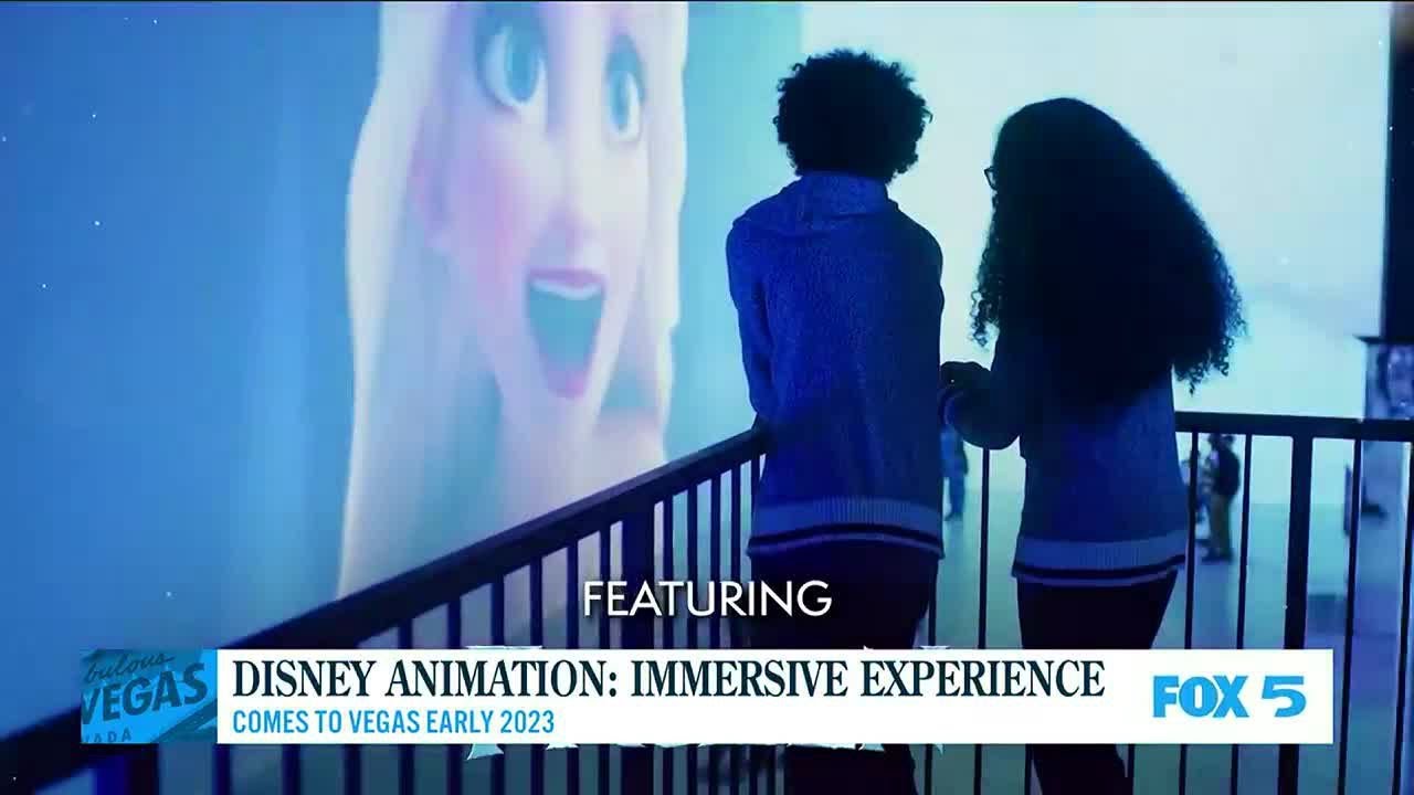 'Disney Animation: Immersive Experience' coming to Vegas - YouTube