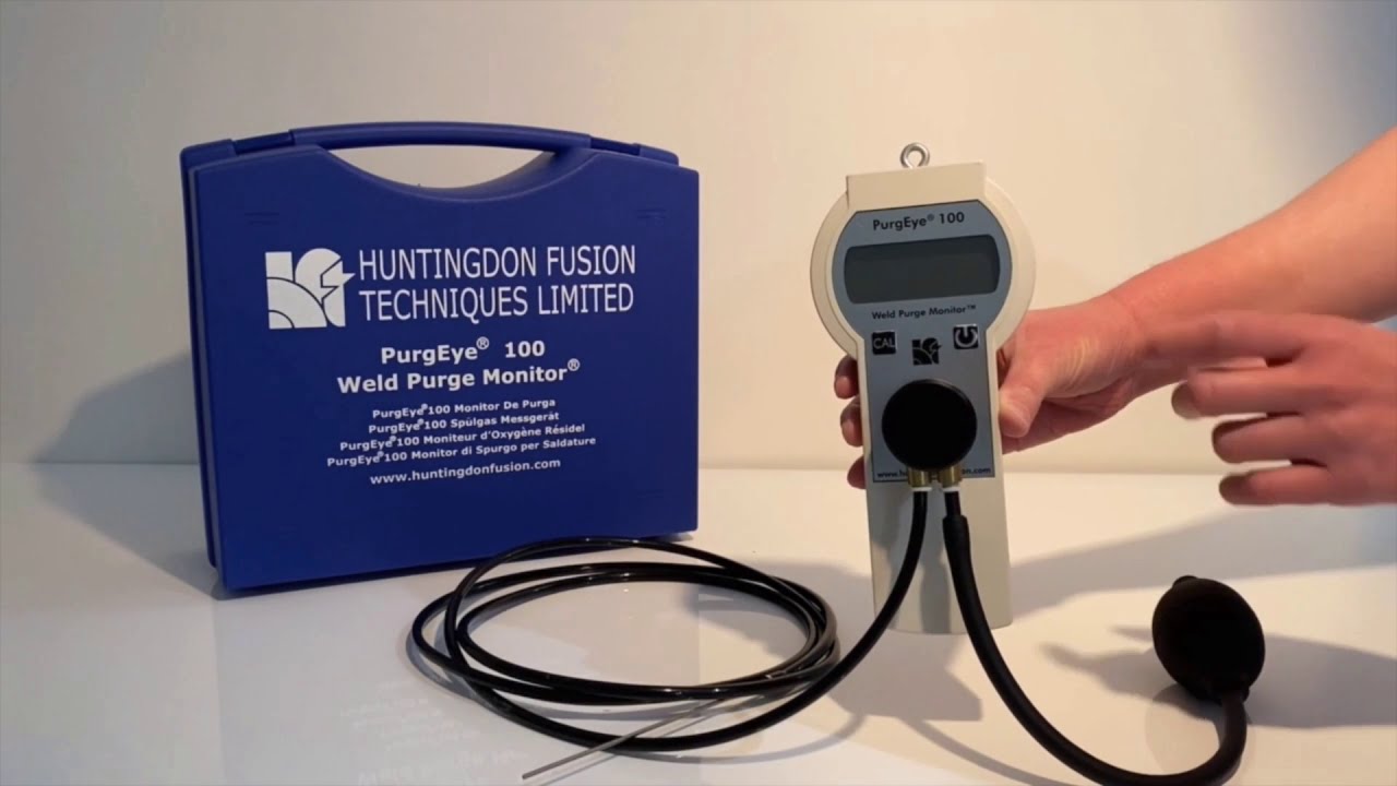 Argweld® PurgEye® 100 Hand Held IP65 Weld Purge Monitor® - YouTube