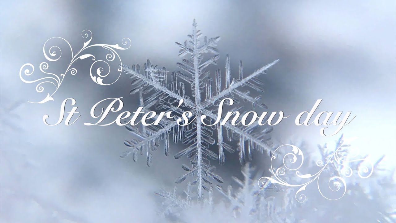 Devotional for snow day - YouTube