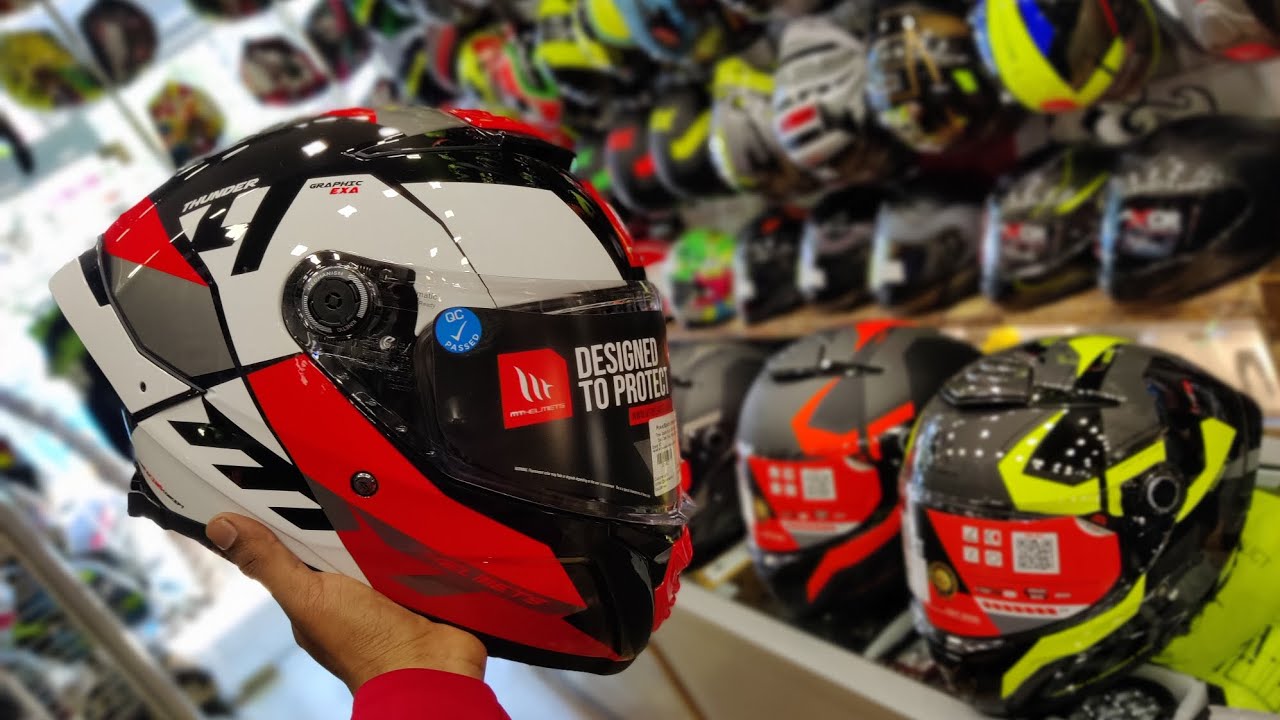 MT Thunder 4 SV New Graphics 🔥 Available at Ah Helmets #mthelmet # ...