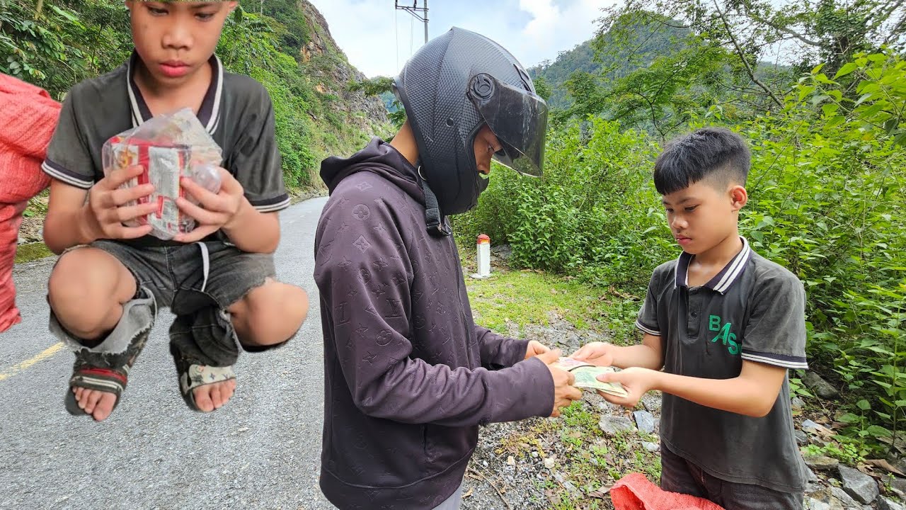 The poor but kind boy returned the moneyhe found to the person who lost ...