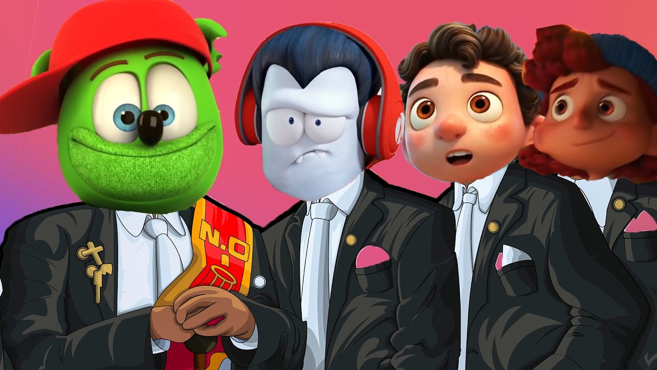 Sea Monsters Luca 2021 & Gummy Bear & Spookiz - Meme Coffin Dance Song ...