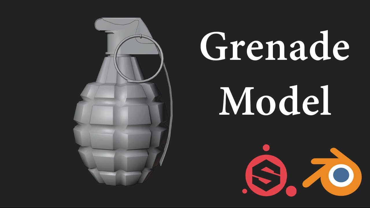 Blender Modelling: Creating Realistic Hand Grenades - YouTube