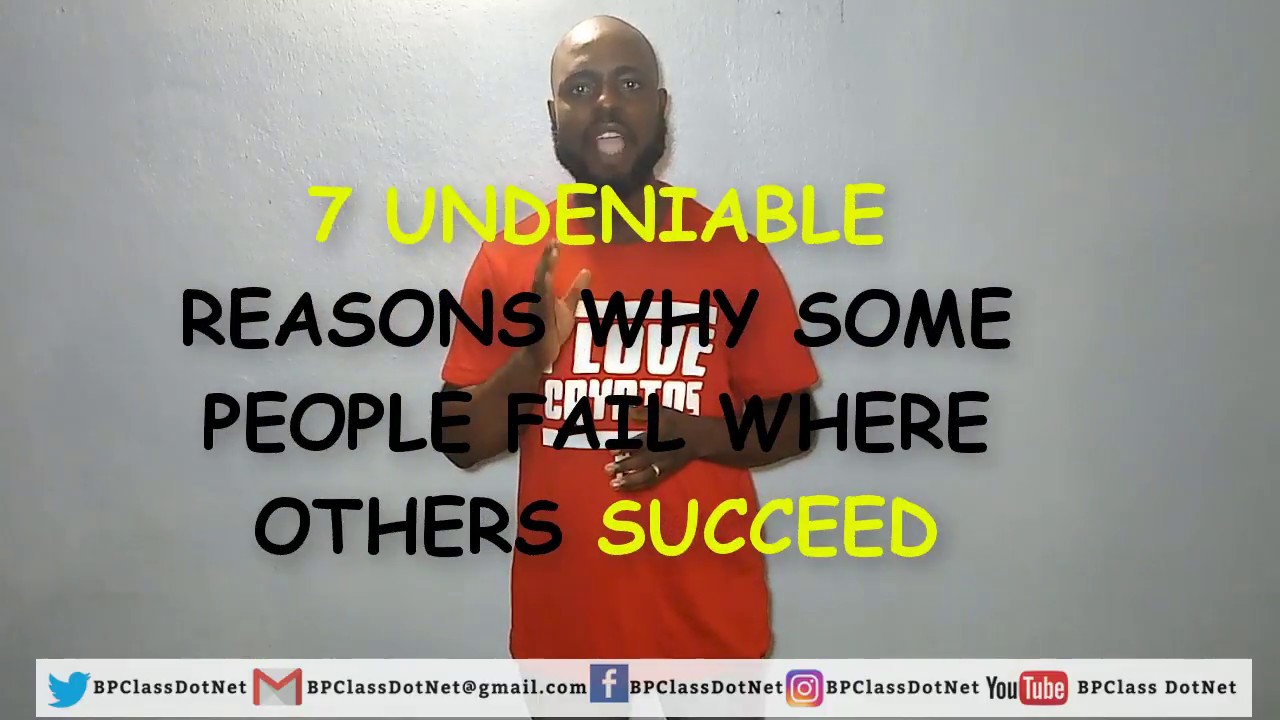 7 UNDENIABLE REASONS WHY PEOPLE SUCCEED - YouTube