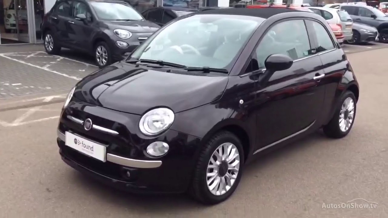 FIAT 500 C LOUNGE DUALOGIC PURPLE 2014 - YouTube
