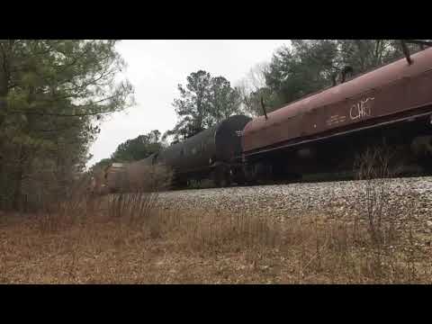 CSX A723 Thundering Over US Highway 231 - YouTube