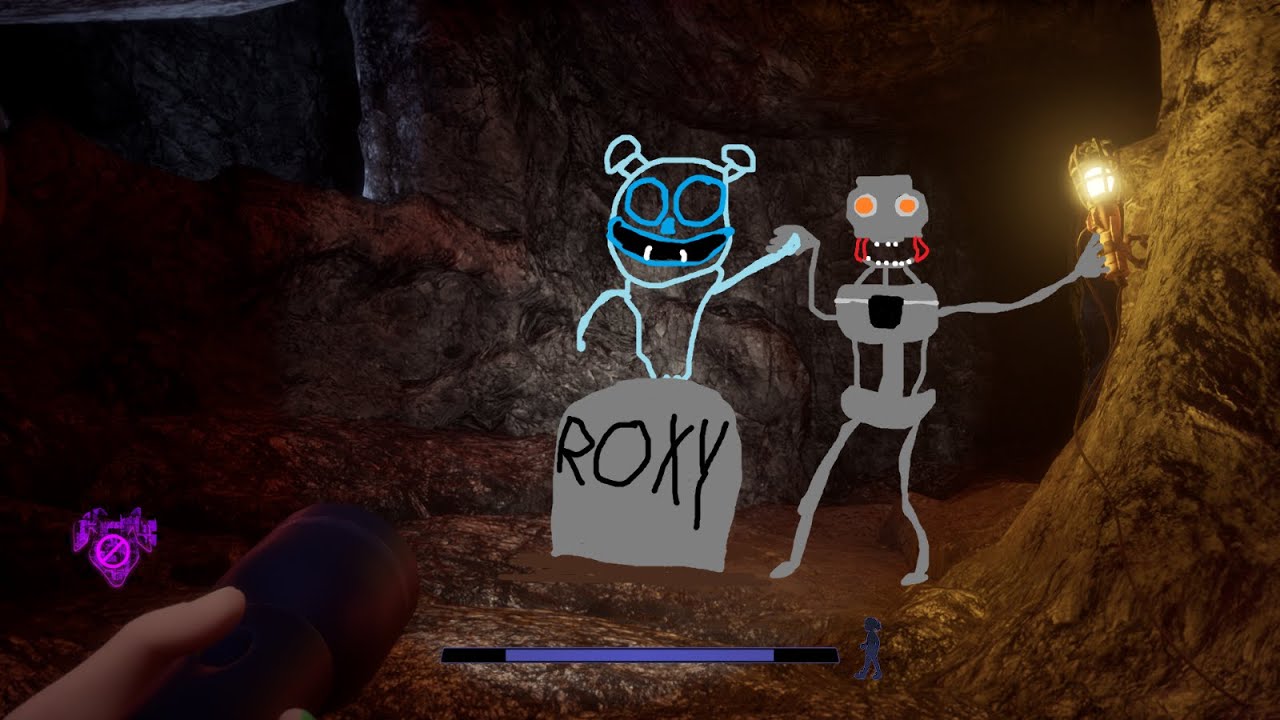 roxy fights the mimic after she dies... and I accidentally found a ...