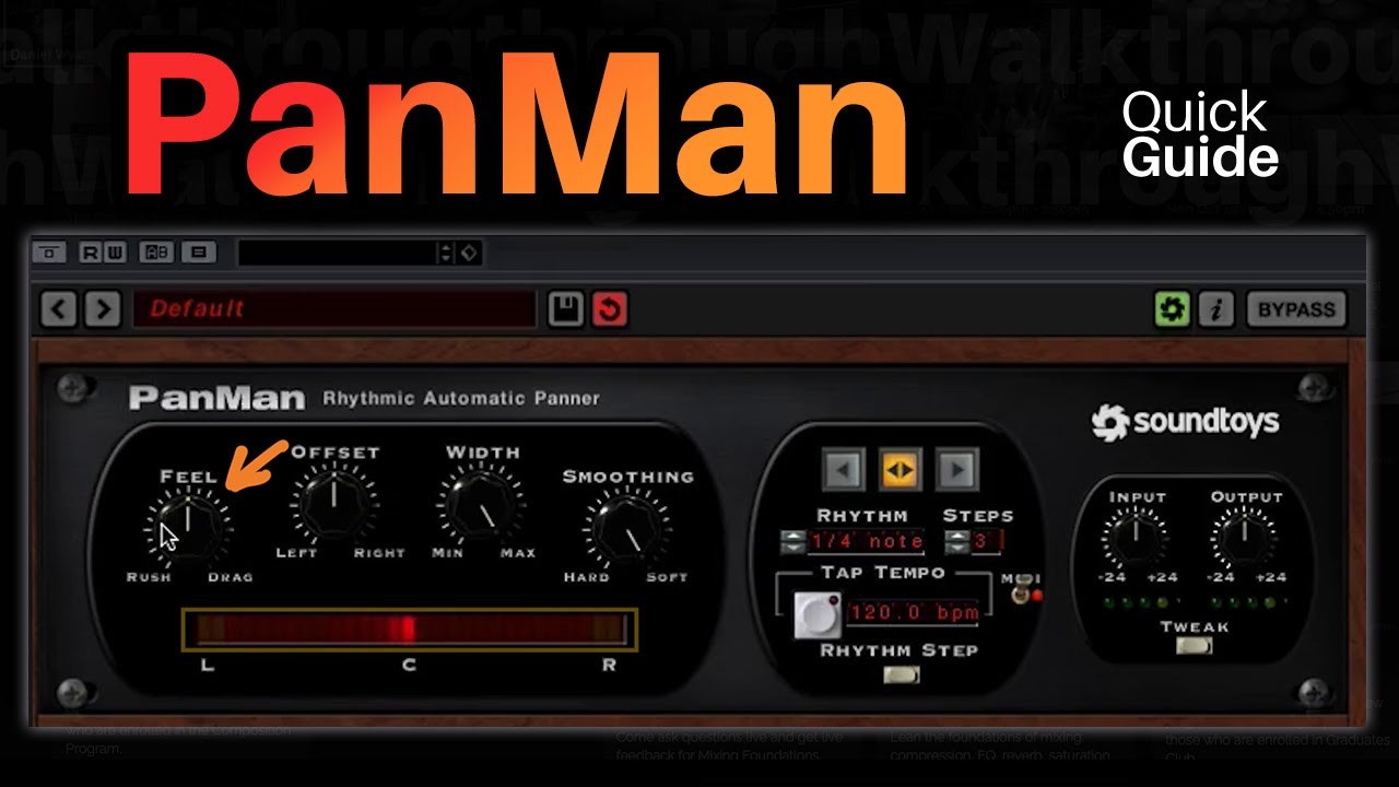 Complete PanMan Plugin Soundtoys Tutorial: Quick Guide and Walkthrough - YouTube