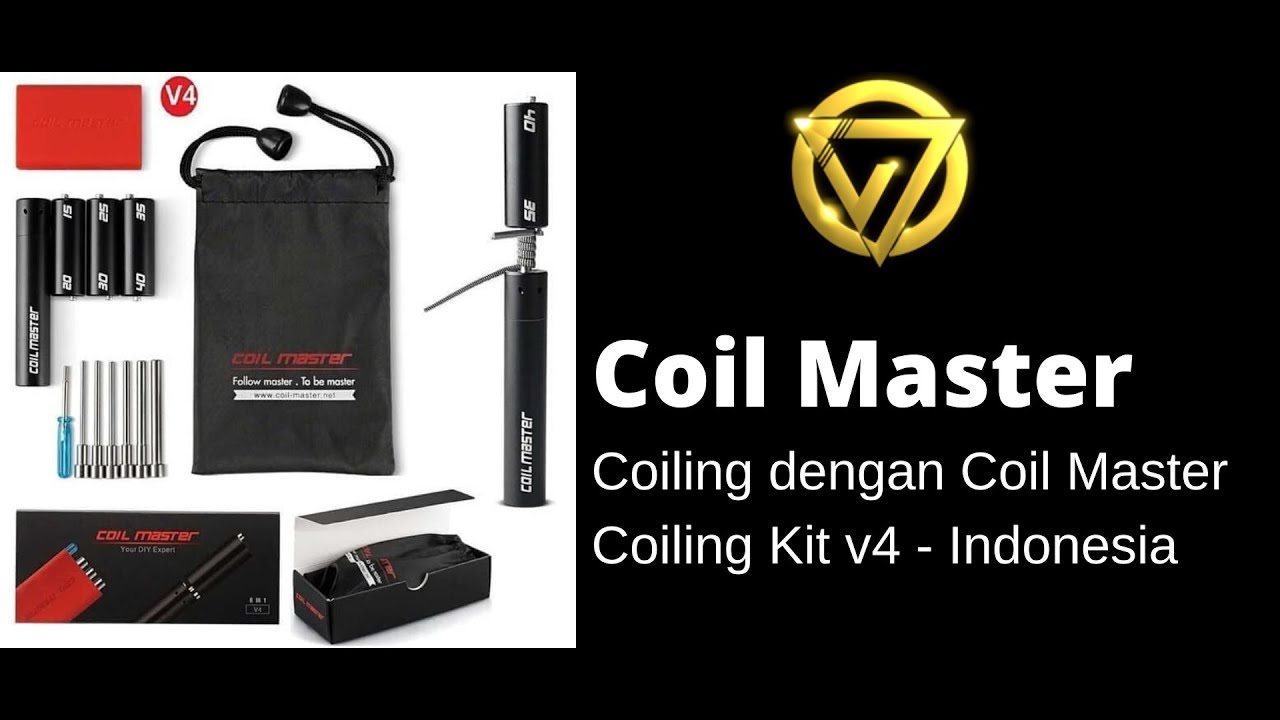 Cara Membuat Coil dengan Coil Master Coiling Kit V4 - Indonesia - YouTube