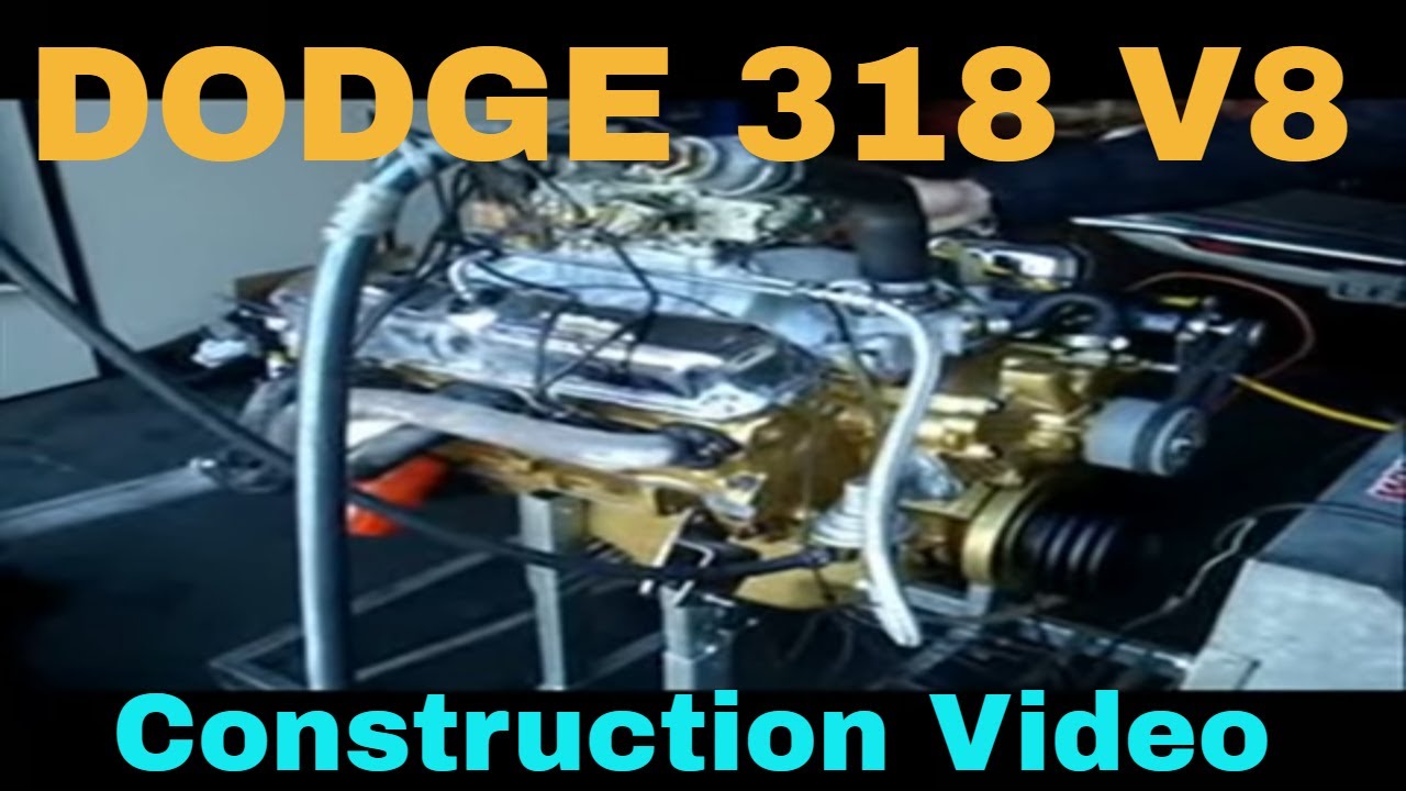 Garage34 - Small Block Dodge 318 - Construction Video - YouTube