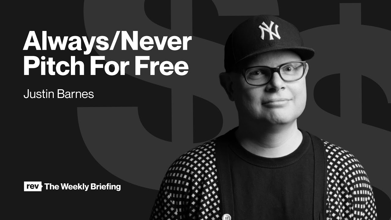ALWAYS VS NEVER PITCH FOR FREE with Justin Barnes | The Weekly Briefing ...
