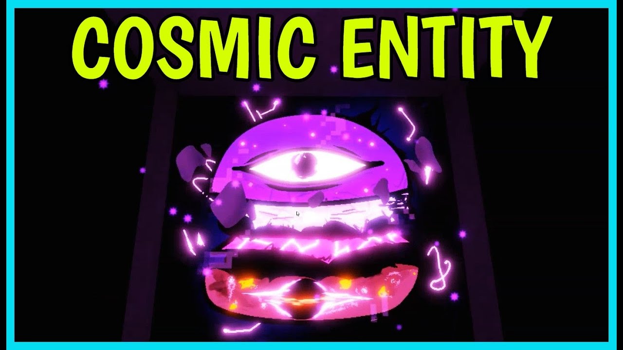 How to get COSMIC ENTITY Burger in FIND THE BURGERS Roblox - YouTube
