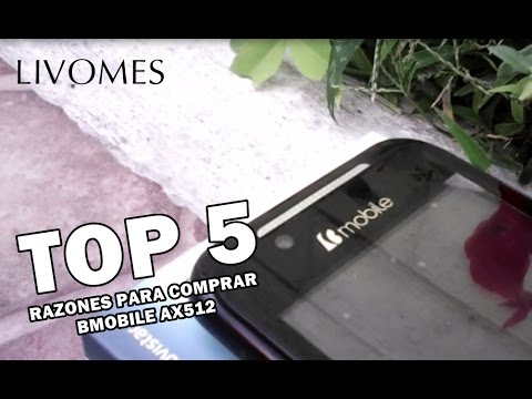 Top 5 Razones para comprar el BMobile AX512 - YouTube