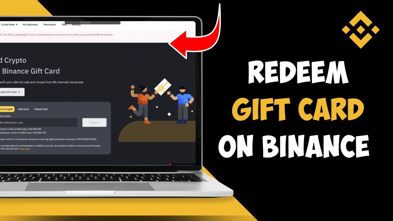How To Redeem Gift Card On Binance 2024 - YouTube