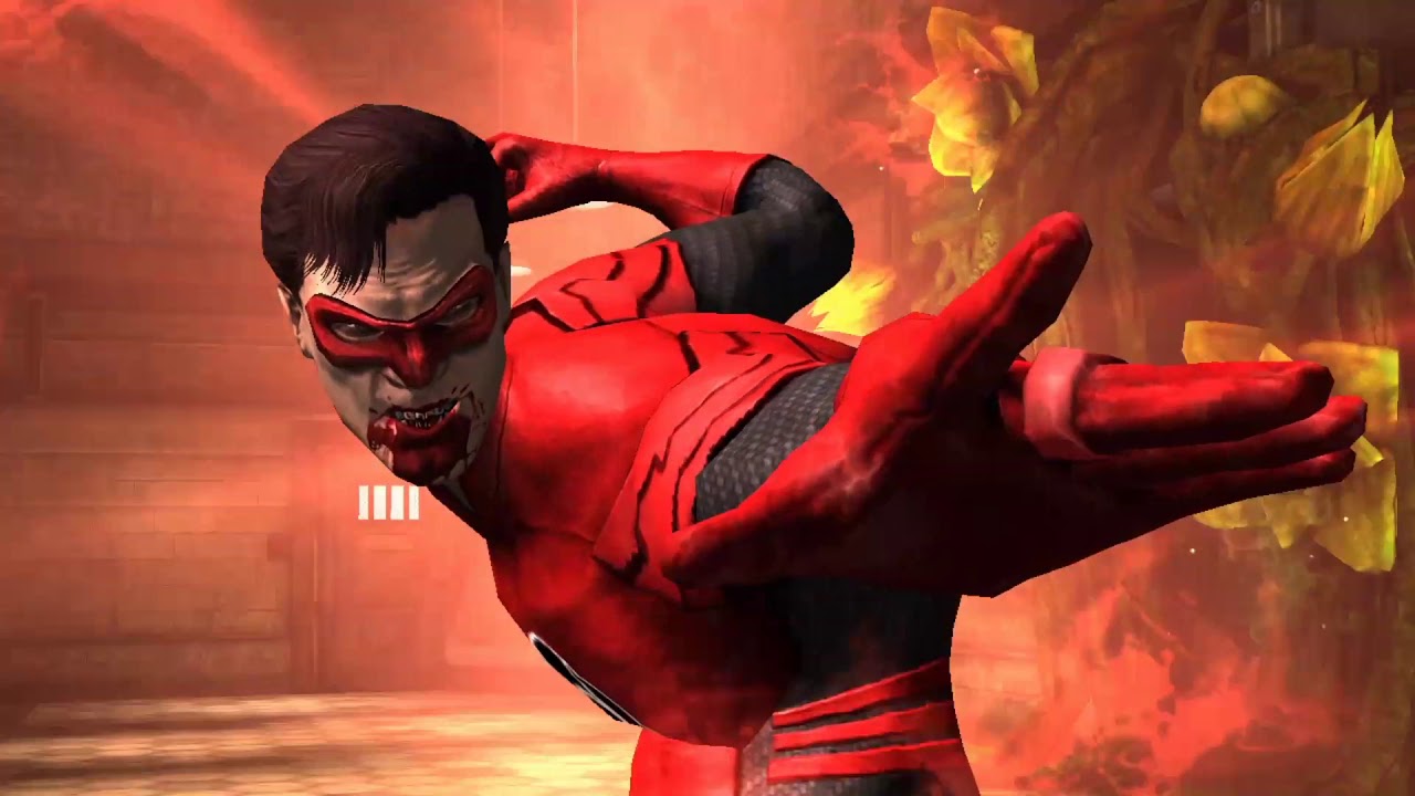 "Red Lantern" Hal Jordan - All Combos & Special Attacks - Injustice ...