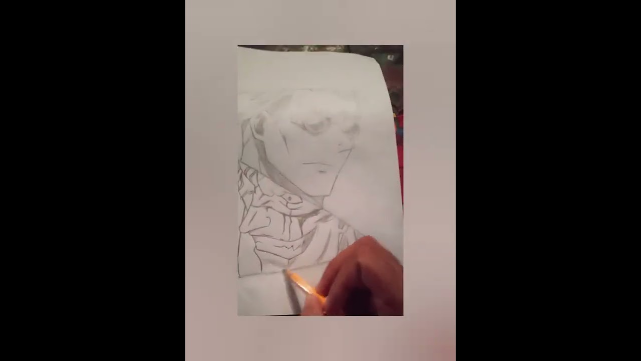 drawing ken-pachi zaraki/ bleach\ - YouTube