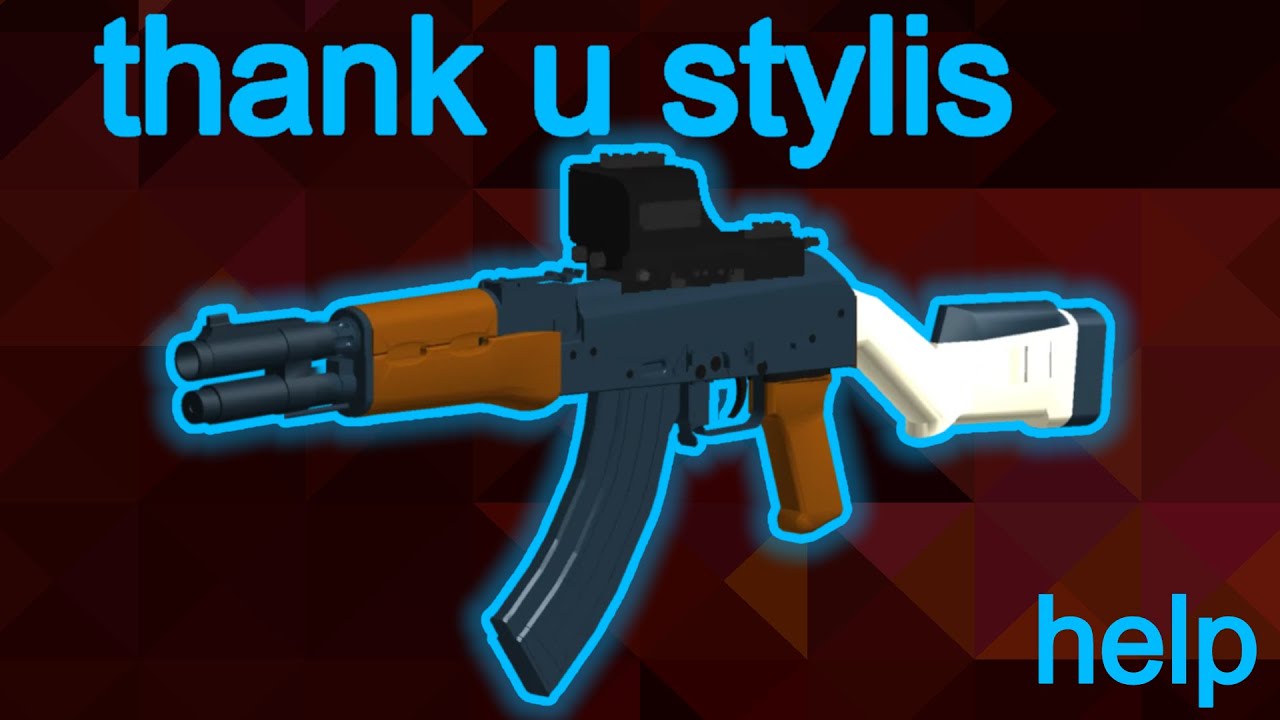 ak47 shotgun gun (phantom forces) - YouTube