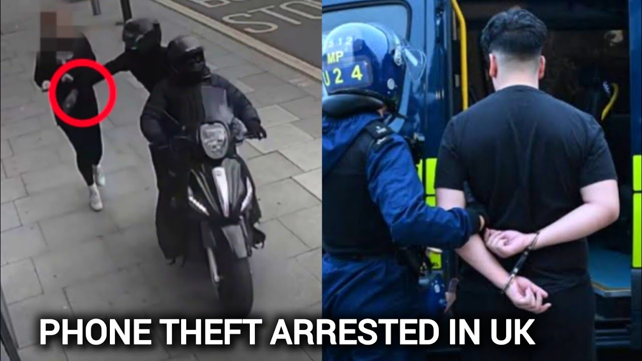 Met Police arrest 200 suspects in phone theft crackdown in London - YouTube