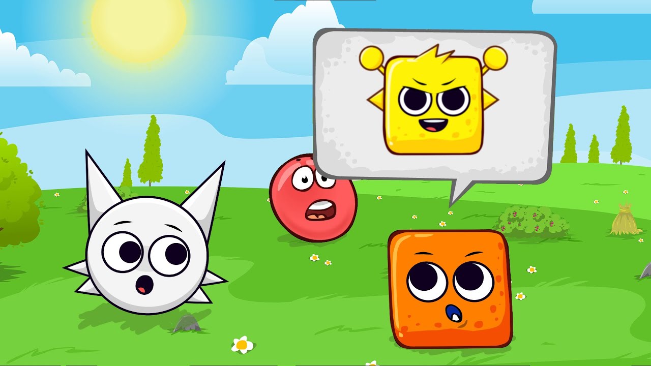 Red Ball 4 | Sprunki Wenda Ball Vs Sprunki Box & Om Nom Boss In Green ...