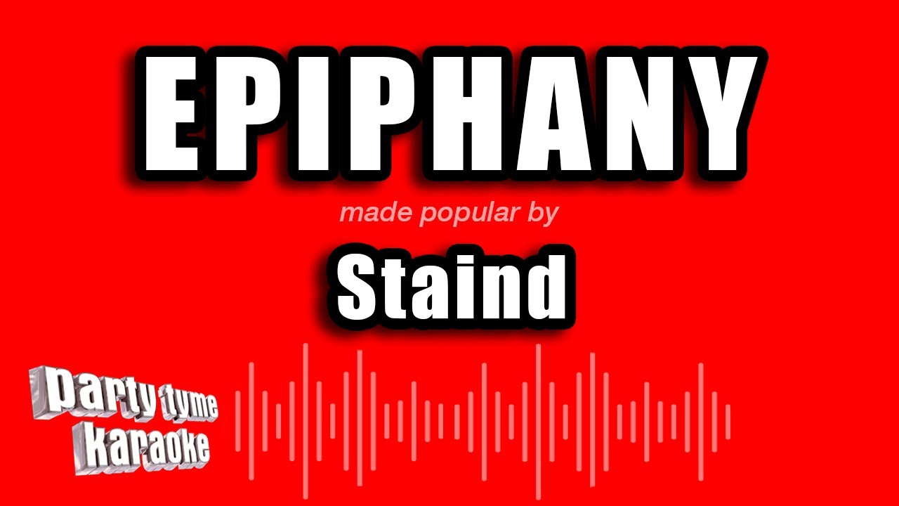Staind - Epiphany (Karaoke Version) - YouTube