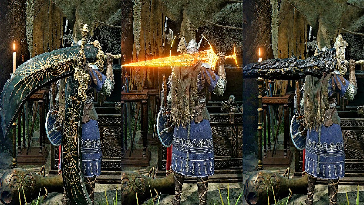 Elden Ring Nightreign - All Weapons & Ashes of War Showcase (All Legendary Weapons) - YouTube