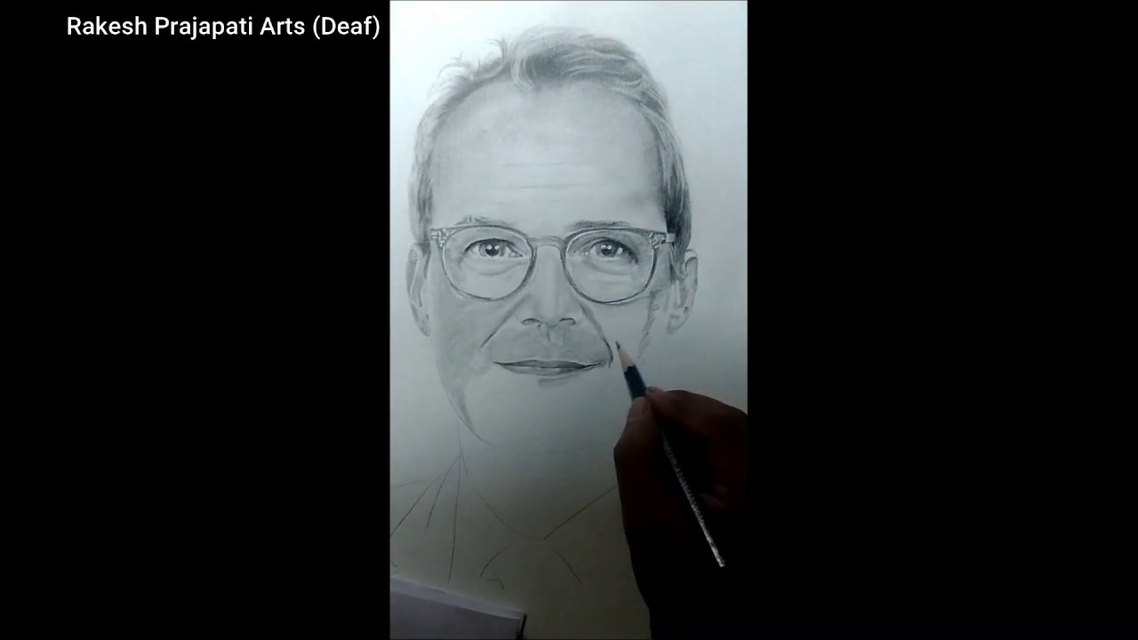 Tim Scharwath | Pencil Sketch - YouTube