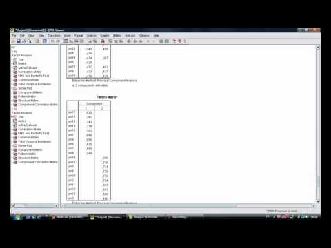 Analyse factorielle 2 eme partie - YouTube