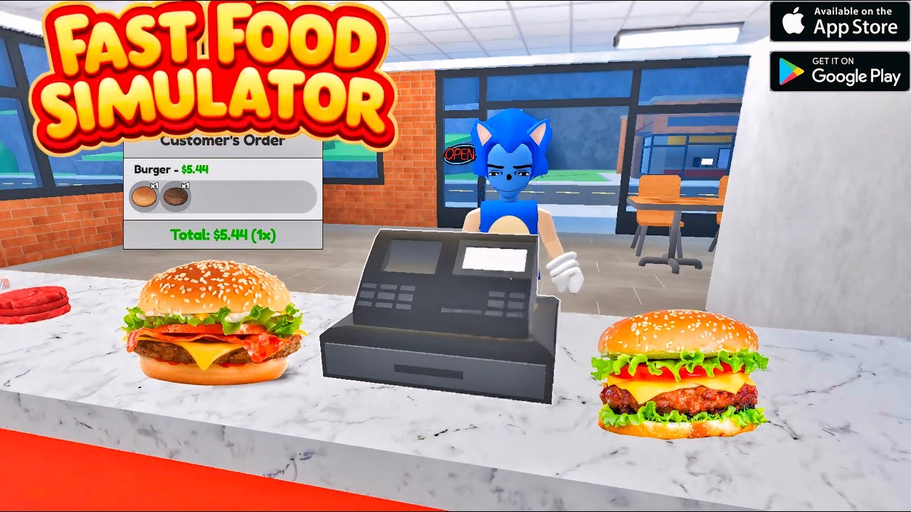 Fast Food Simulator || Roblox || Gameplay Walkthrough - YouTube