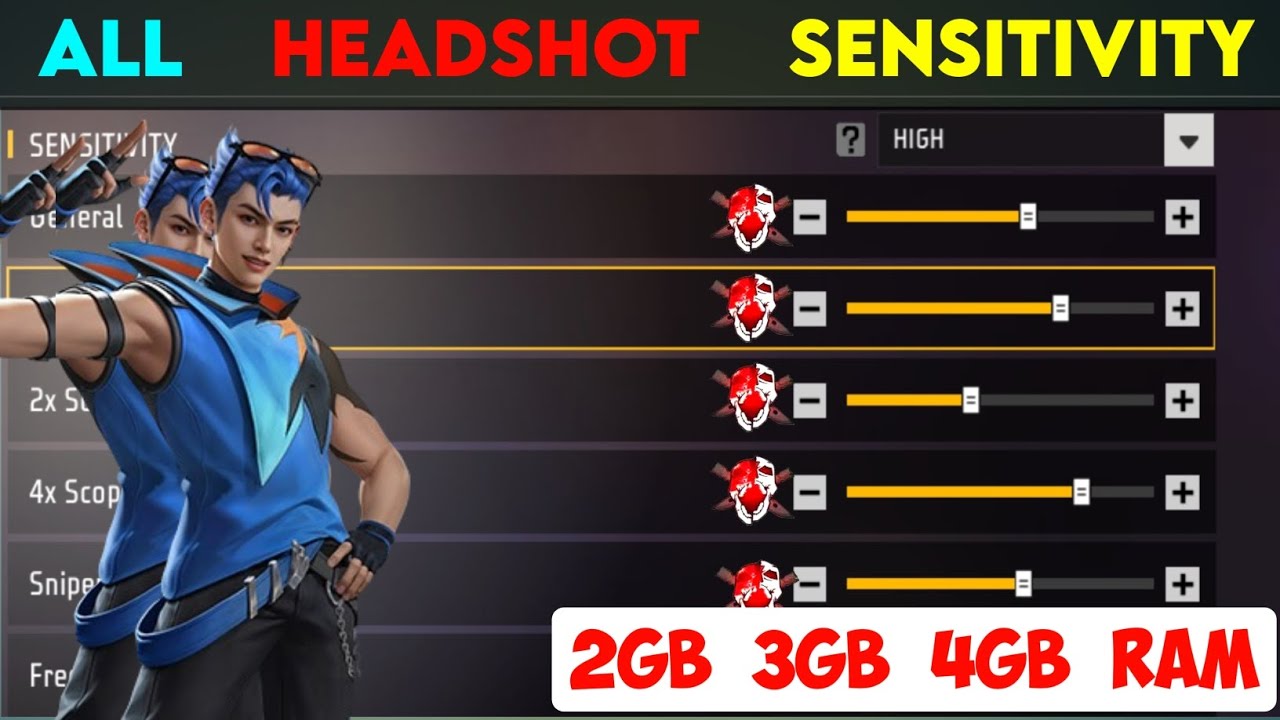 Free Fire New 200 Sensitivity Best Setting ⚙️ Ob44 Update New Settings ...