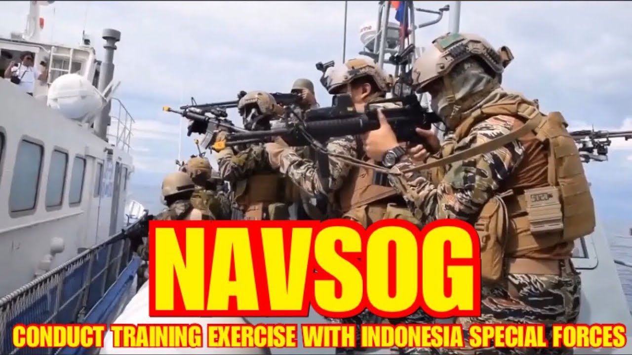 NAVSOG and other special forces of Asia conduct training exercise - YouTube