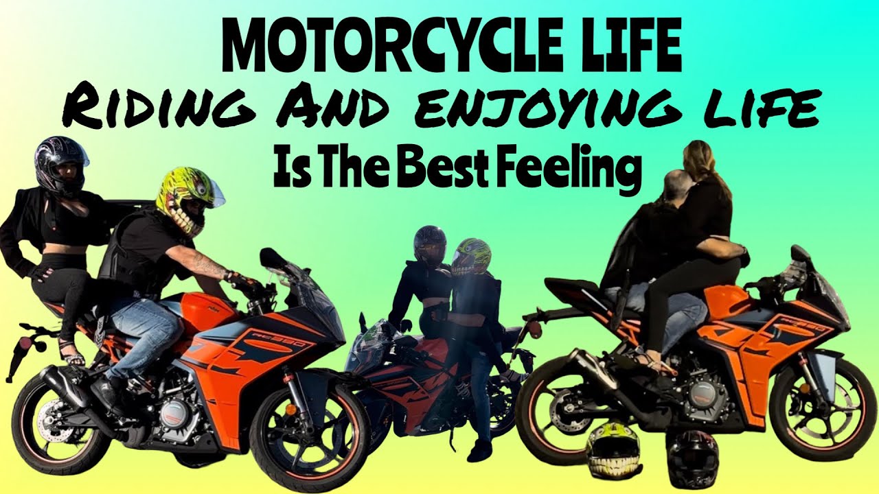 3 Months Into Learning How To Ride A Motorcycle. Bad Ass B On A ...