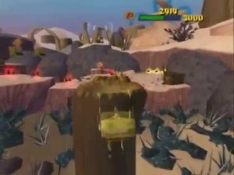 The Spongebob Movie walkthrough part 3: The Desert - YouTube
