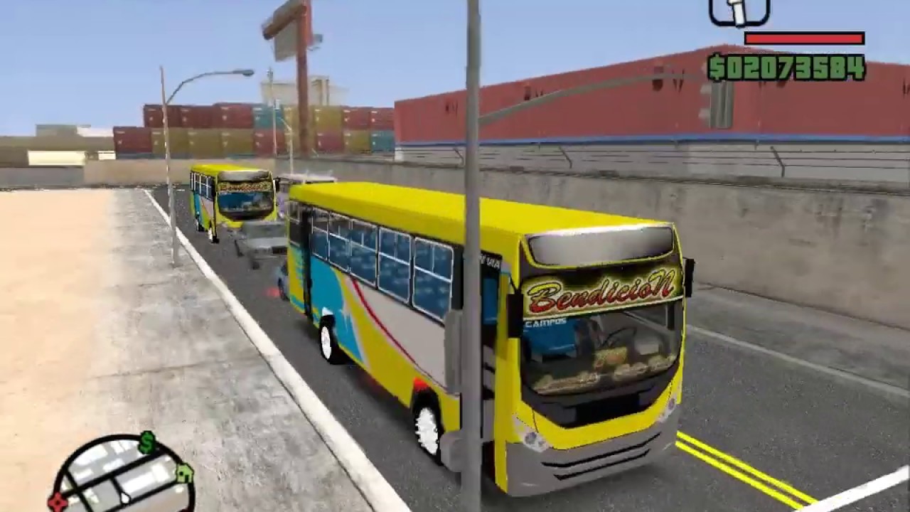 Coaster R333B san miguel Mods 503 GTA SA - YouTube