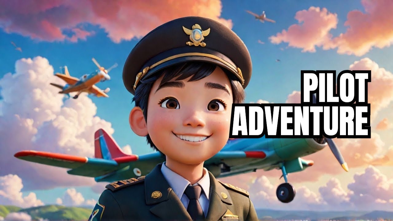 Kids Play as an airplane pilot | Funzy Buddies Show - YouTube