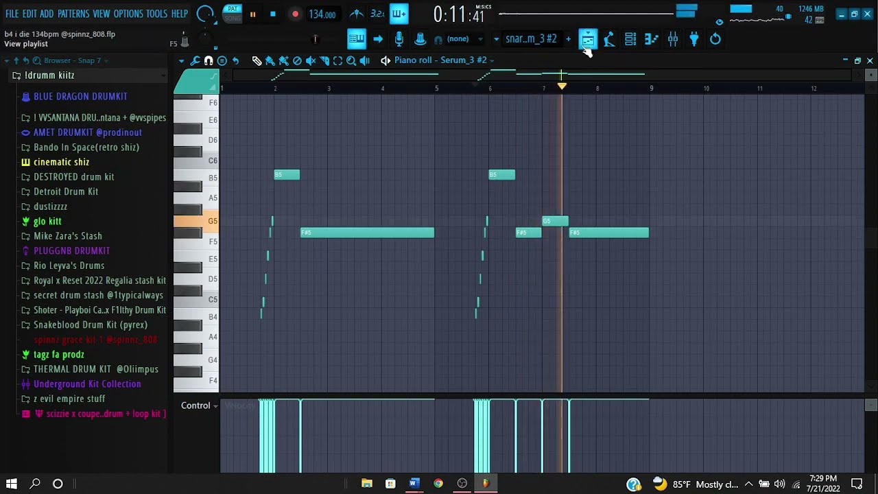 How to make glo beats for summrs fallen raven - YouTube