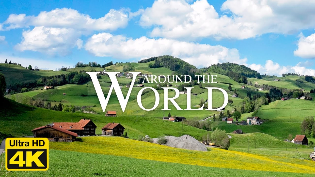 4K Nature Video (4K UHD) - Beautiful Piano Music For Stress Relief ...