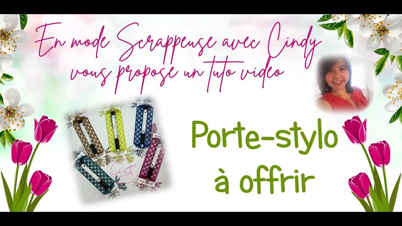 Tuto Scrap facile - Porte stylo à offrir par En mode Scrappeuse avec ...
