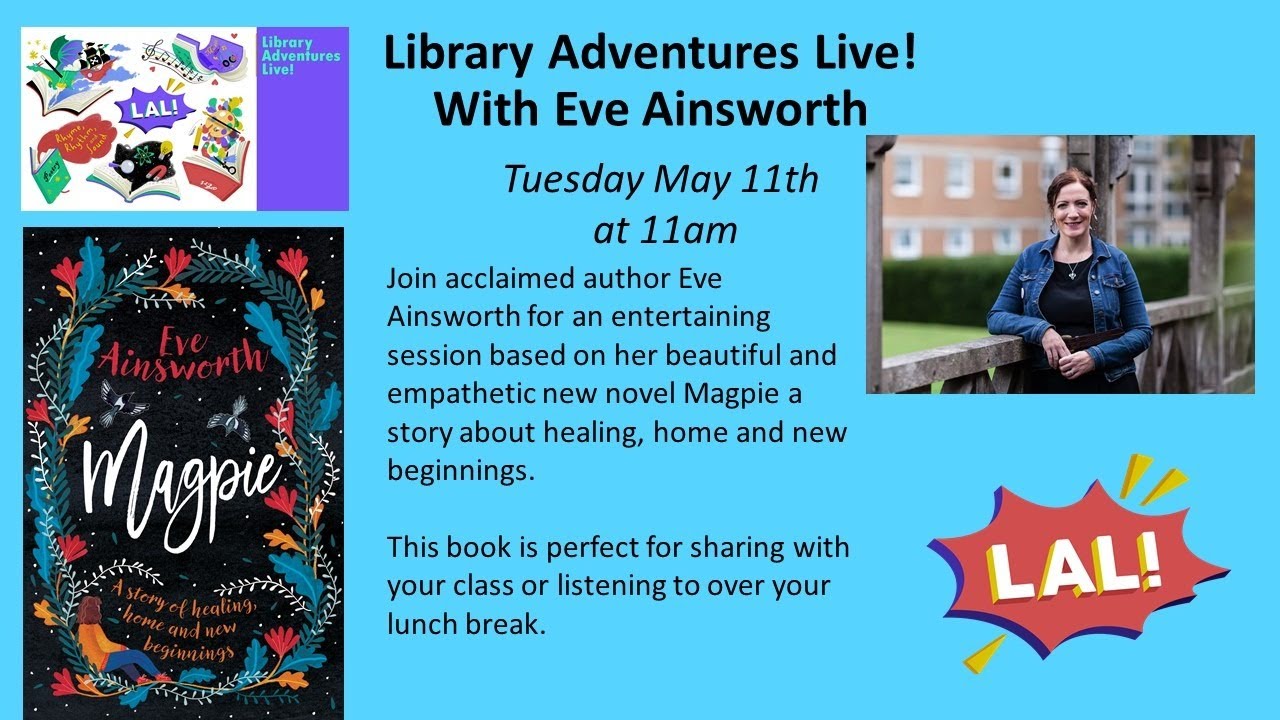 Kirklees Library Adventures Live! with Eve Ainsworth - YouTube