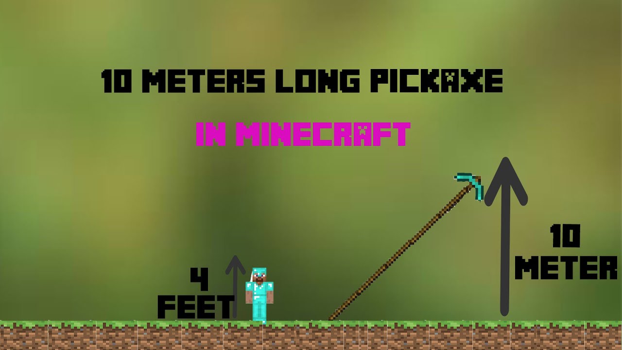 so I ADDED SUPER BIGGEST PICKAXES in MINECRAFT (mods) - YouTube